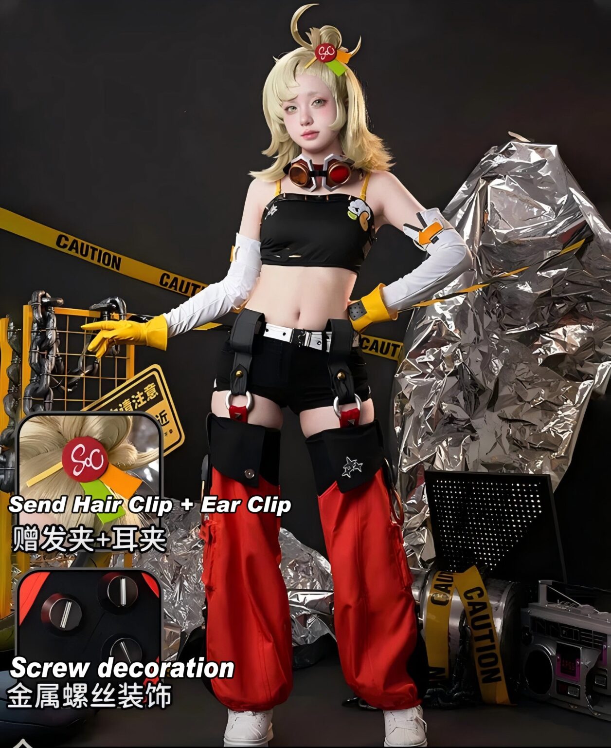 Zenless Zone Zero New Character Piper Wheel Cosplay Costume - Zenless ...