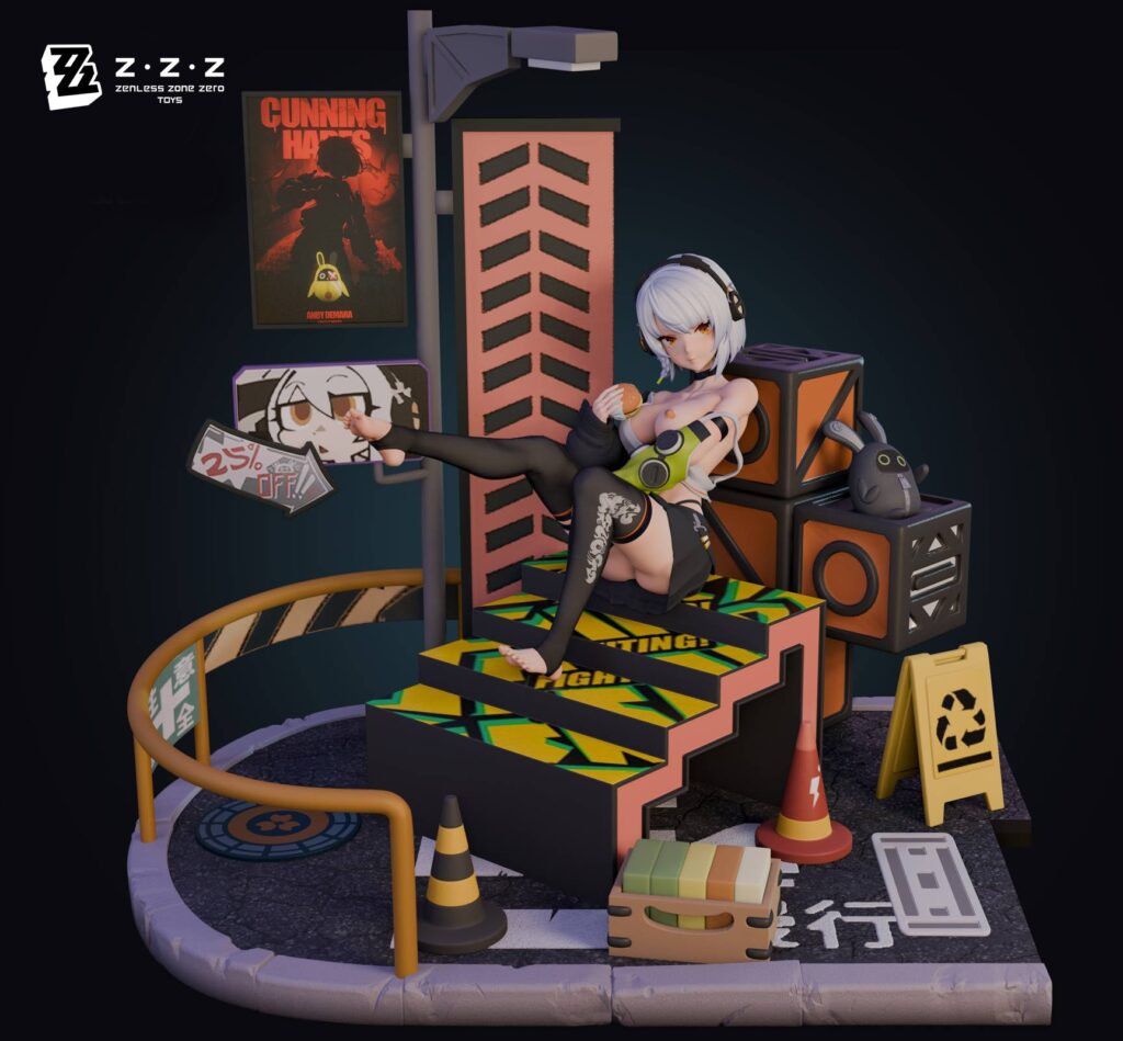 Zenless Zone Zero Toys - 1/6 Scale Anby Demara with LED Resin Statue ...