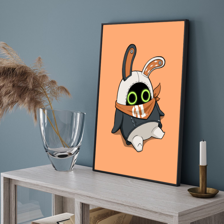 Zenless Zone Zero ZZZ Bangboo Poster with Frame Room Bar Room Decor ...