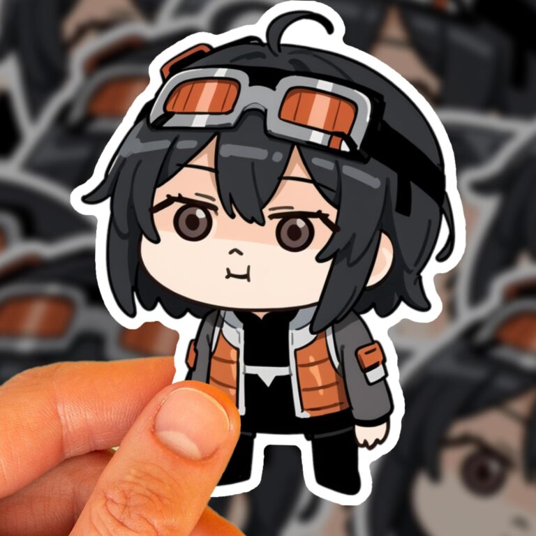 Zenless Zone Zero Sticker Grace Howard Sticker Chibi Vinyl Sticker ...