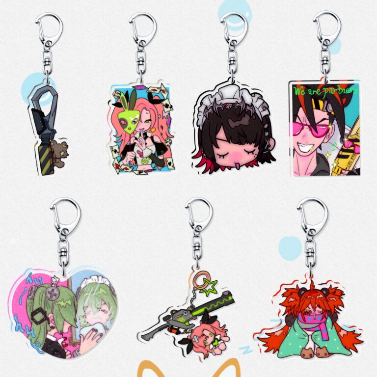 enless Zone Zero Nicole Demara Billy Kid Von Lycaon Keychains - Zenless ...