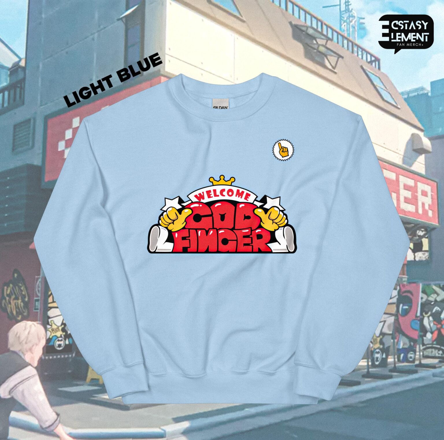 Zenless Zone Zero God Finger Arcade Sweatshirt - Zenless Zone Zero Toys