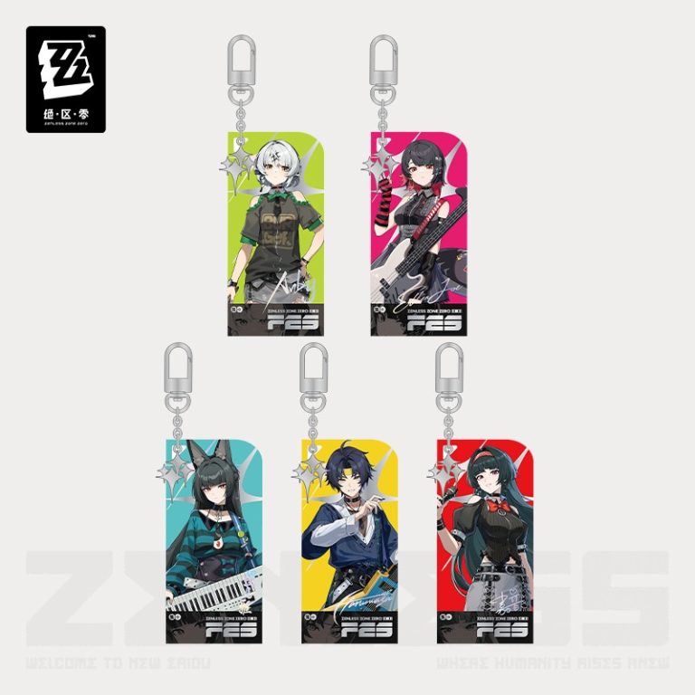 Zenless Zone Zero FES Garden Brilliance Engraving Series Laser Ticket ...