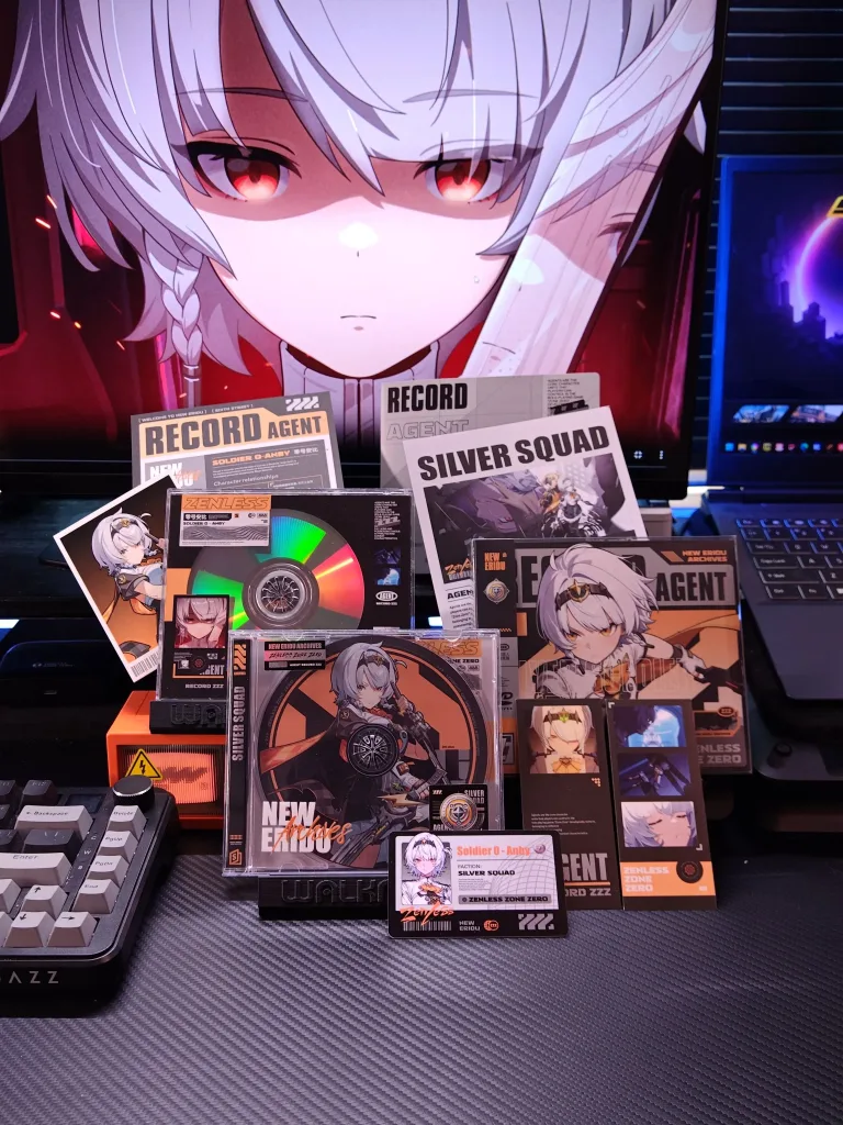 Zenless Zone Zero Toys - Solider 0 Anby Character Archive CD/DVD ...